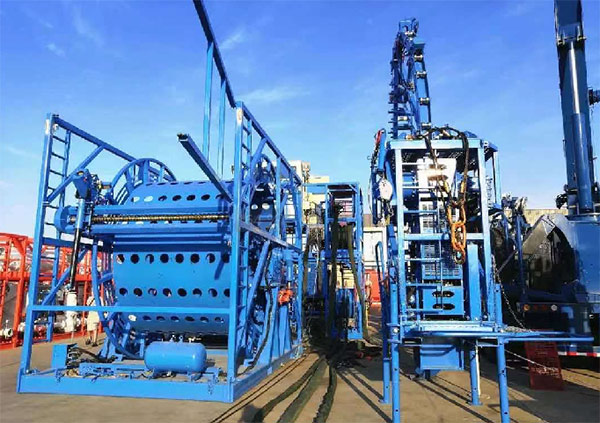 Jereh 3.5”Large-diameter Coiled Tubing Skids Applied for Deep Sea No.1 ...